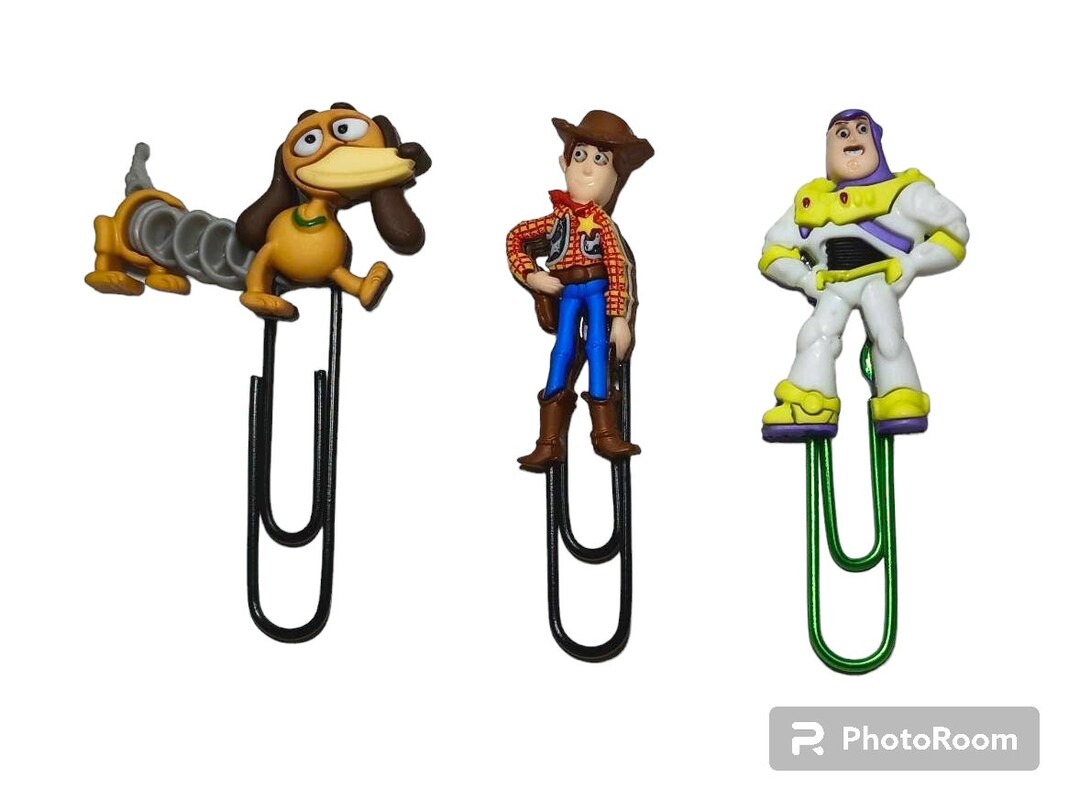 Toy Story Paperclips: Planner Embellishments, Bookmarks - Set of 3 - Etsy