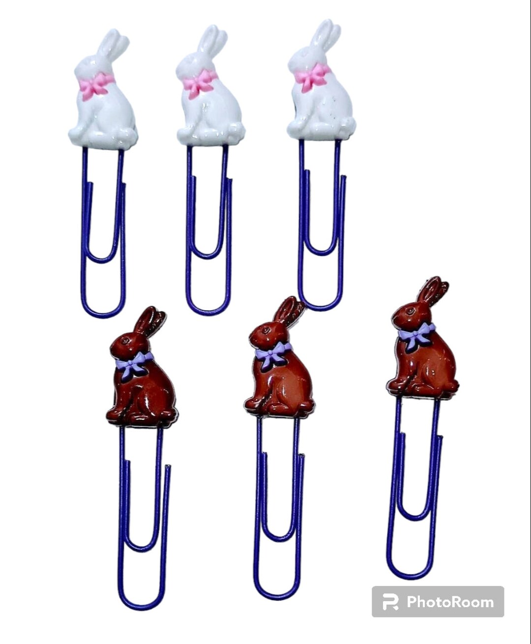 Easter Bunny Decorative Paperclips, Set of 3 - Etsy