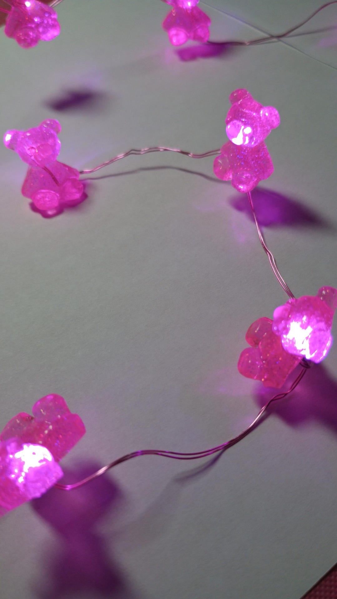 Handcrafted Gummy Bear String Lights, Fairy Lights, Cute String Lights ...