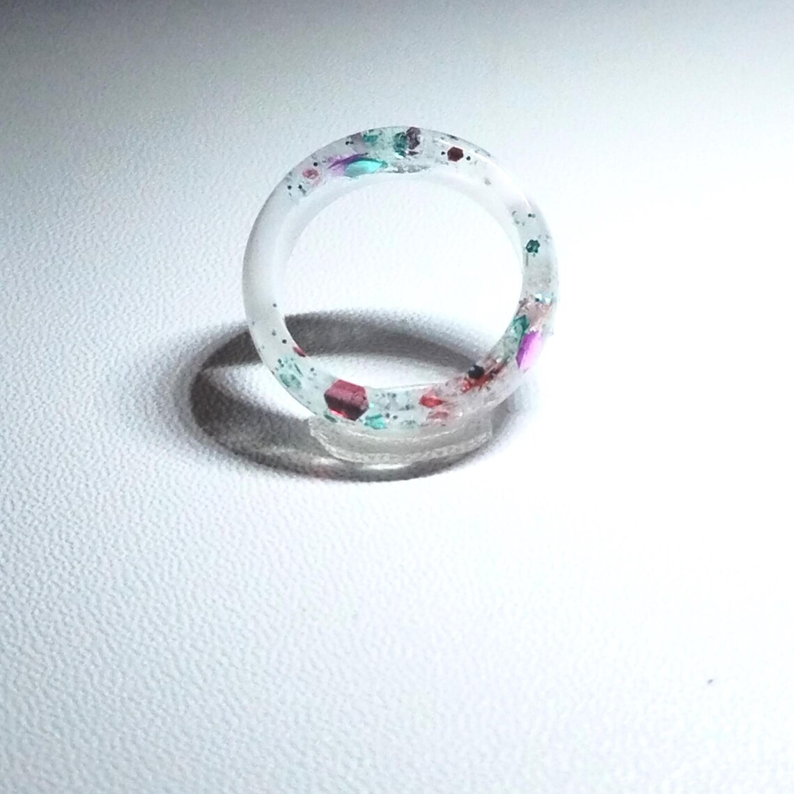 Colorful Confetti Ring, Handmade Artisan Pieces, Chunky Statement ...