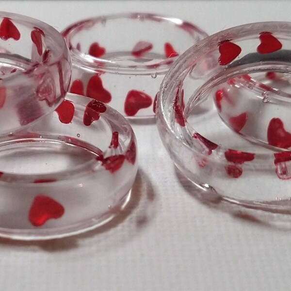 Clear Resin Ring - Etsy