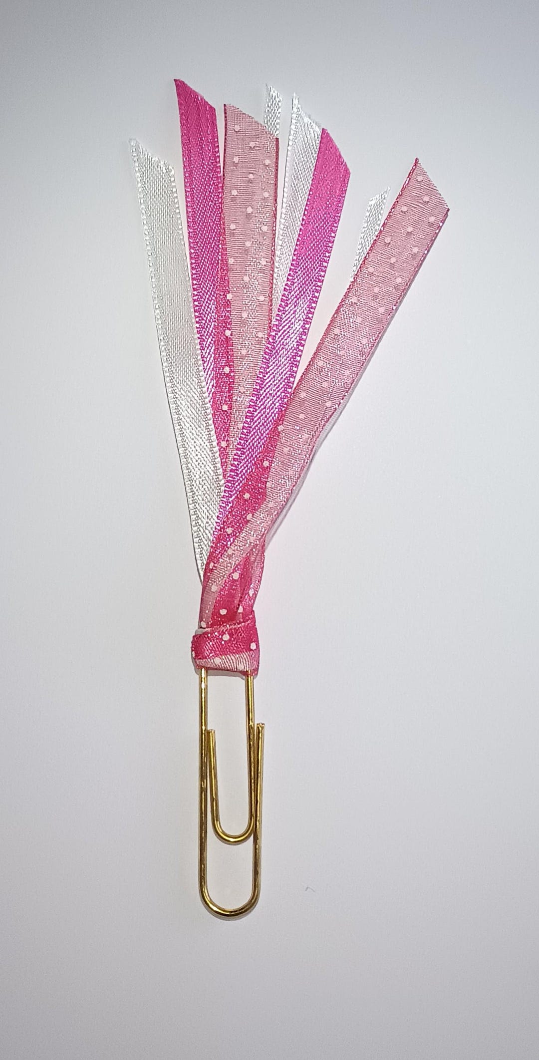 Long Ribbon Decorative Paperclip, Planner Accessories, Homemade ...