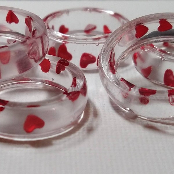 Resin Heart - Etsy