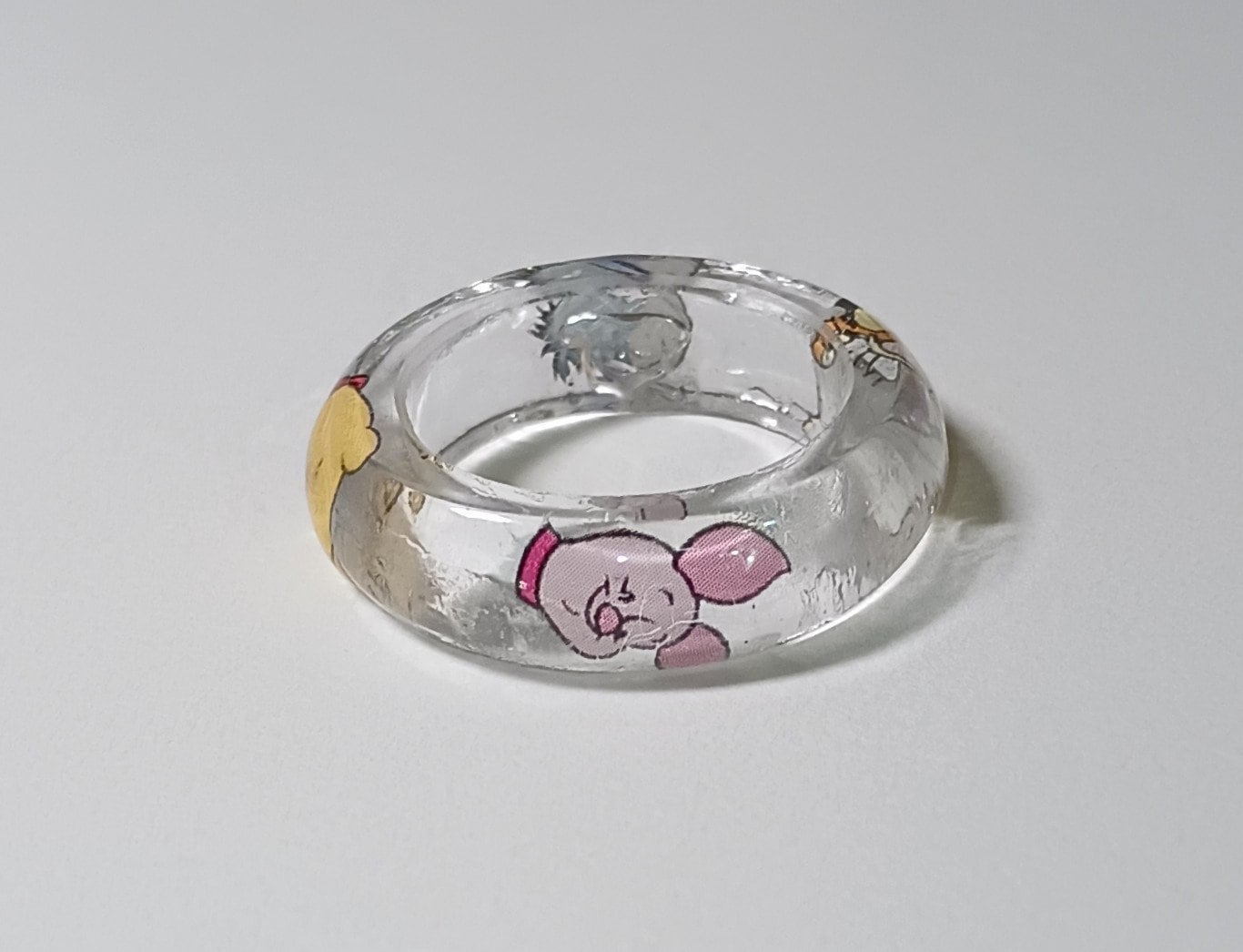 Character Rings Transparent Resin Rings With Characters - Etsy