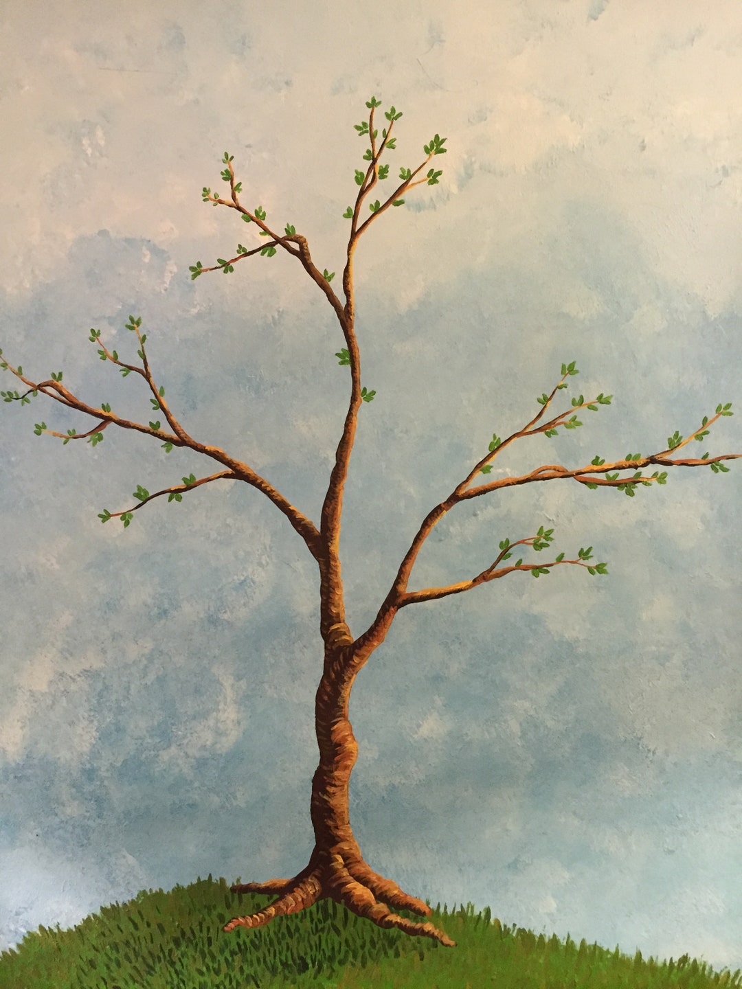 Hand Painted Family Trees - Etsy
