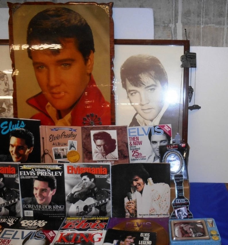 Elvis Presley Memorabilia Bundle - Etsy