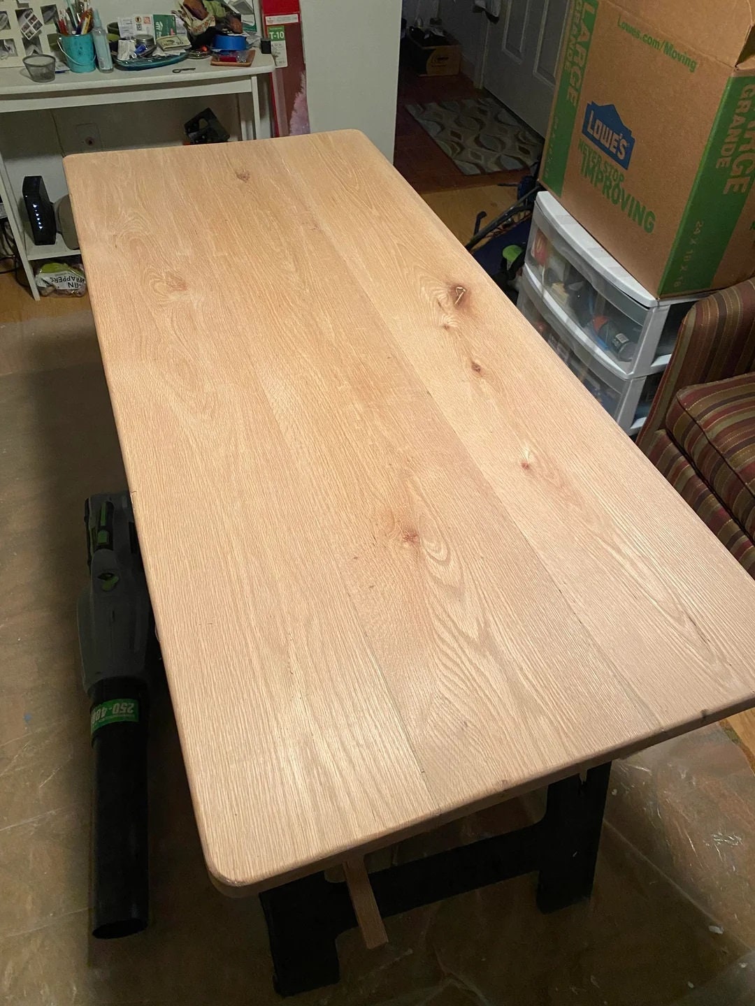 2 Oak Dining Room Table Top Custom Handmade Dining Room - Etsy