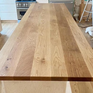 Solid Wood Countertop – Choose Walnut, Maple, or White Oak | Durable ...