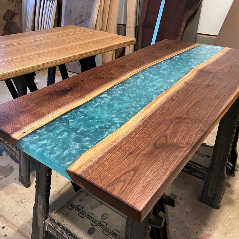 Epoxy Desk - Etsy