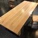 Handcrafted White Oak Farmhouse Dining Table Mid Century - Etsy
