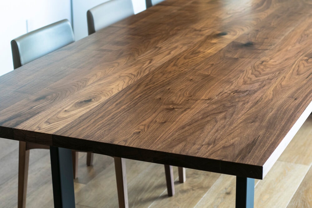 Handcrafted Walnut Desk Top Solid Wood Custom Walnut Desk - Etsy