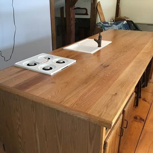 Custom Wood Countertop – Walnut, Maple, or White Oak | Durable ...