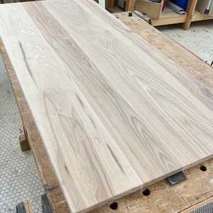 Custom Hardwood Table Top: Walnut, Oak, Hickory Dining Table - Etsy