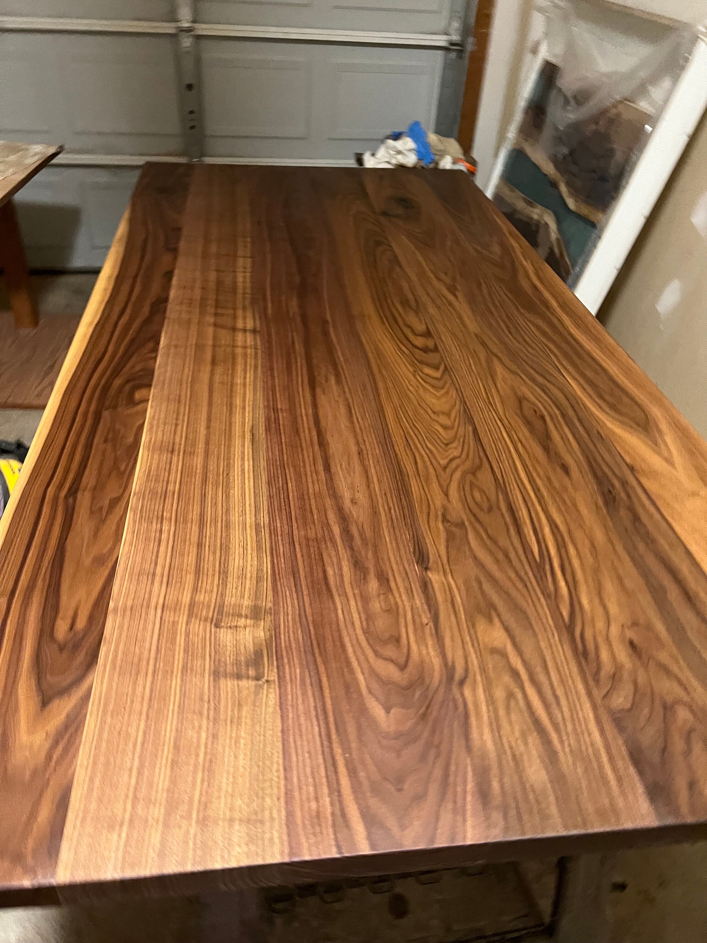 Custom Hardwood Table Top: Walnut, Oak, Hickory Dining Table - Etsy