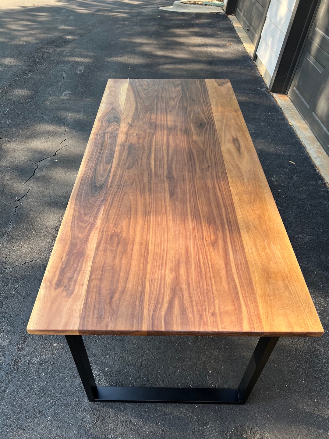 Custom Hardwood Table Top: Walnut, Oak, Hickory Dining Table - Etsy
