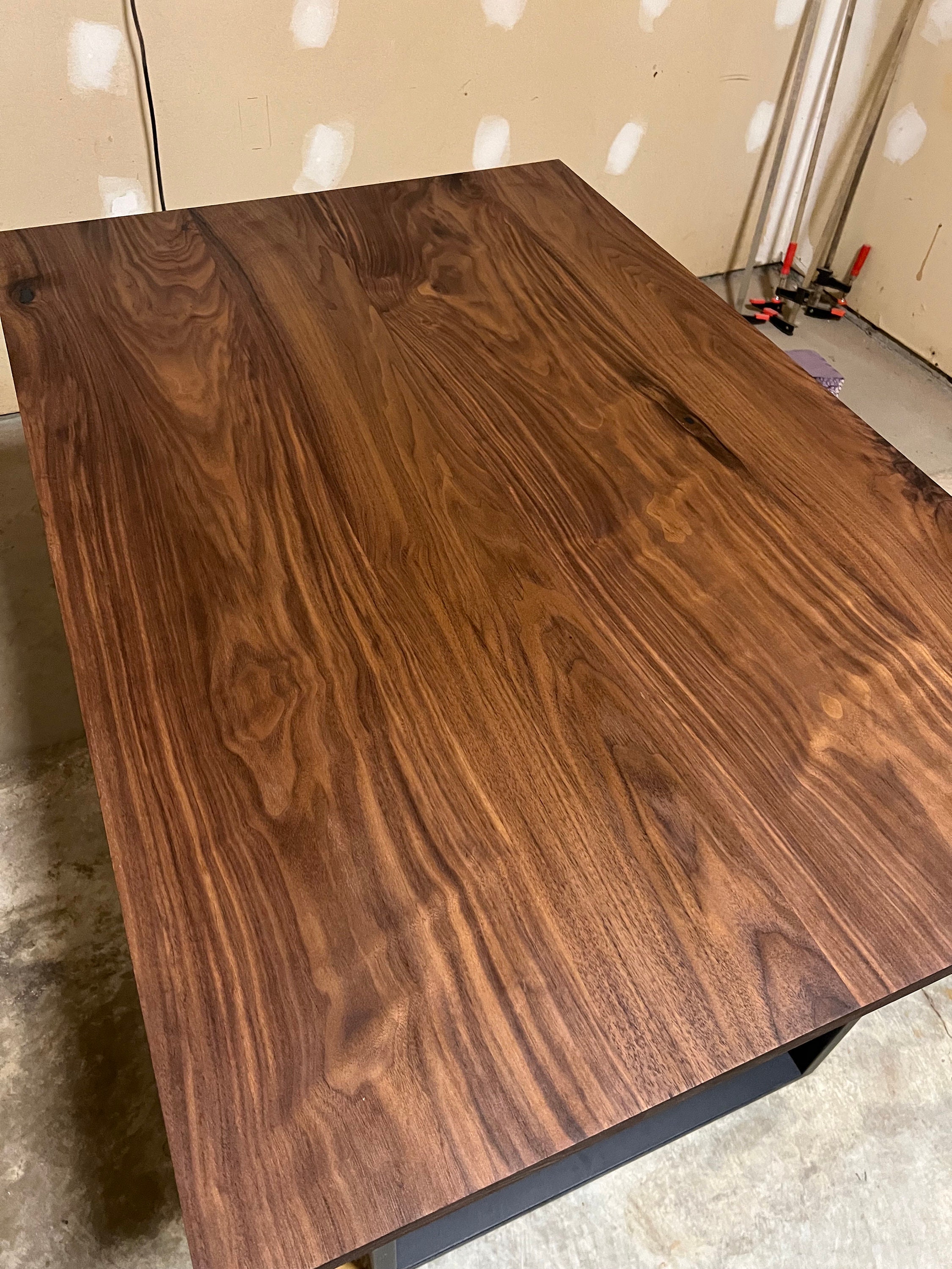 Customizable Walnut Dining Room Table, Handcrafted Dining Room Table ...
