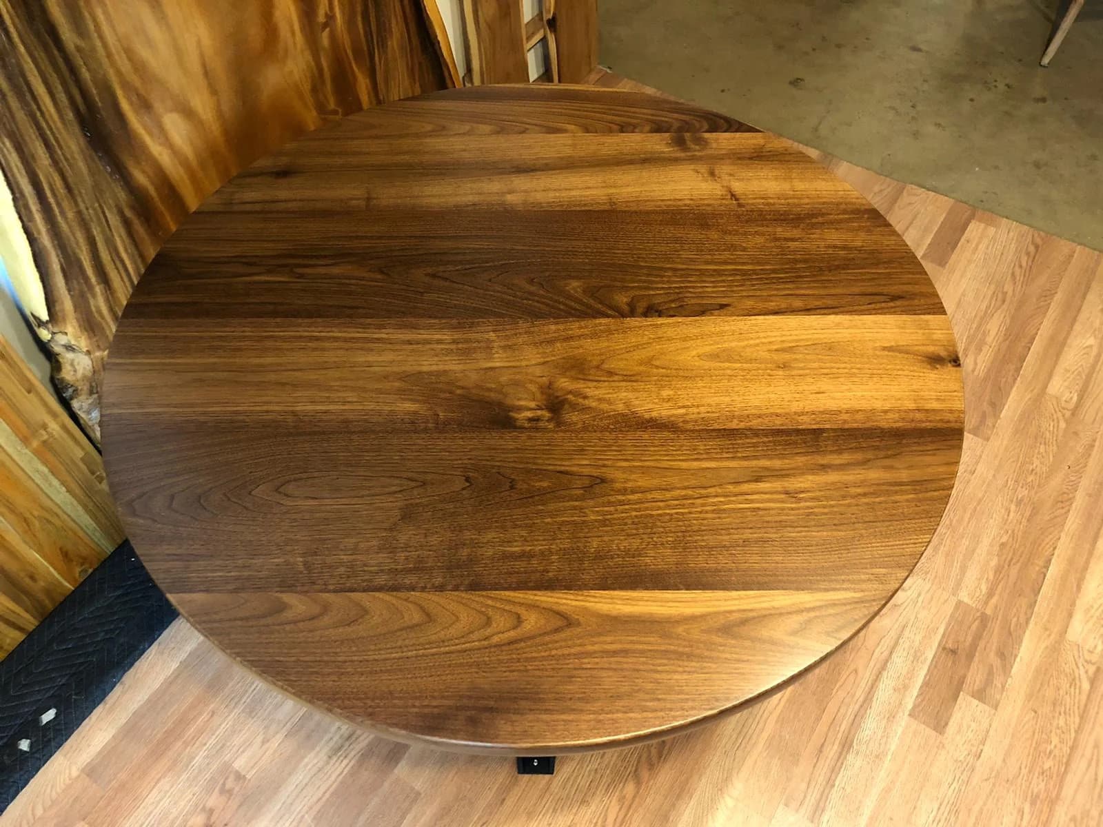 Wood Round Dining Table Top, Handcrafted Round Table Tops, Round Dining ...