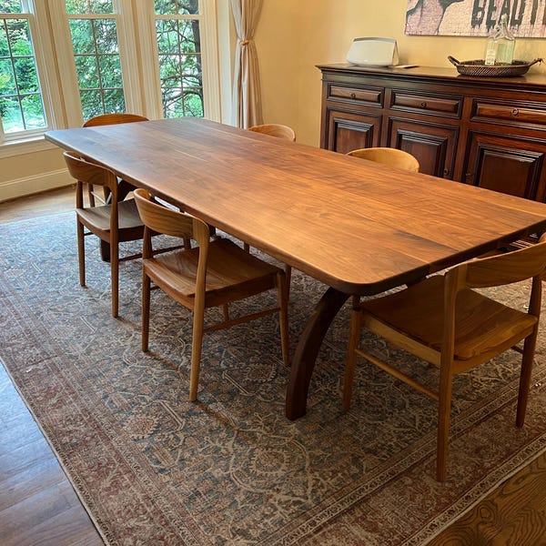 Curved Dining Table - Etsy