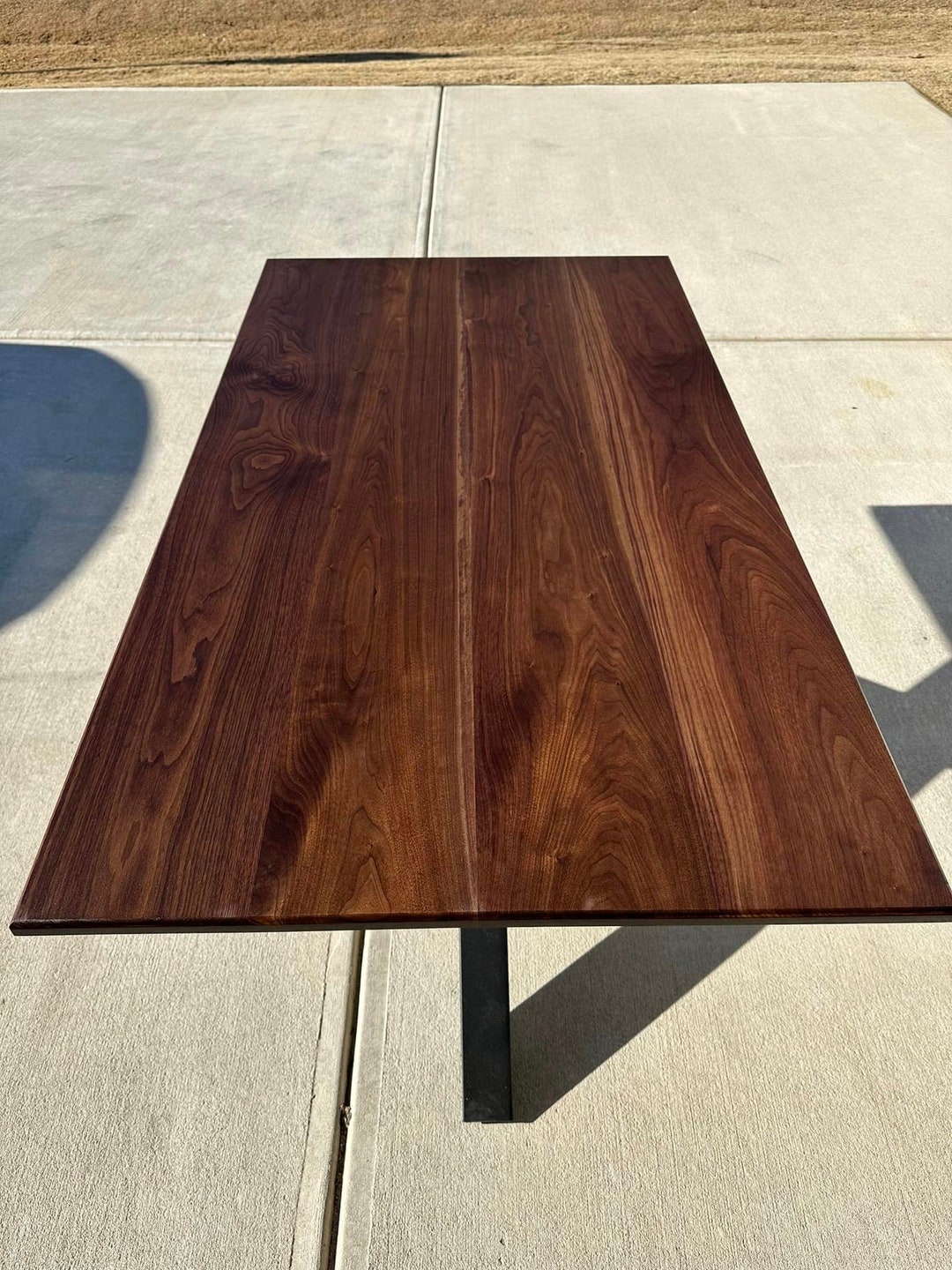 Walnut Dining Room Table Top, Custom Handmade Dining Room Table Tops ...