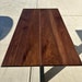 Handcrafted Walnut Desk Top: Solid Wood Custom Table Top - Etsy