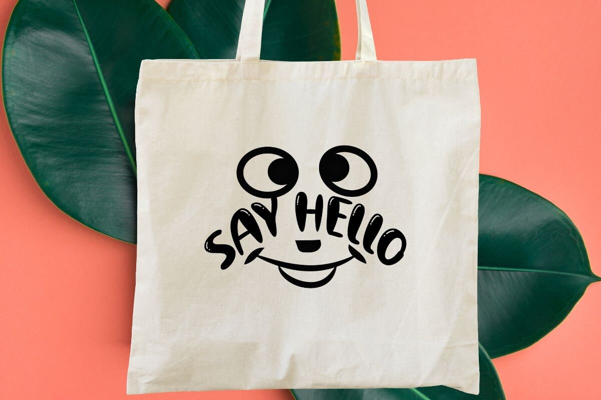 Say Hello T-shirt Design,svg Files for Cricut,special Gift Ideas, Print ...