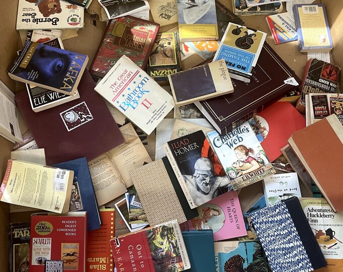 Set of 25 Vinyl Covered Books by Guild Books. Mixed Authors and Colours ...