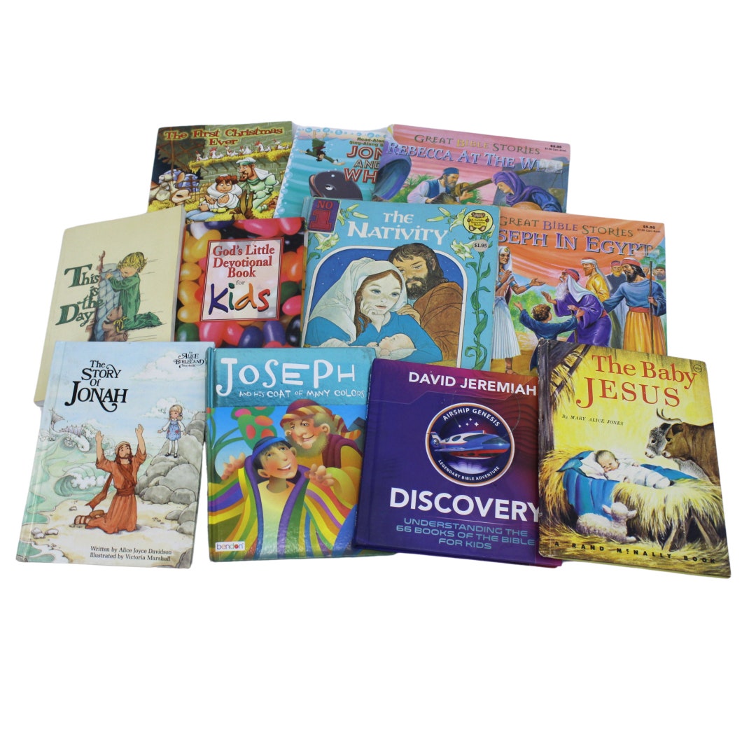 Christian Picture Books Bulk Kids Books Used Kids Book Lot Gift for ...