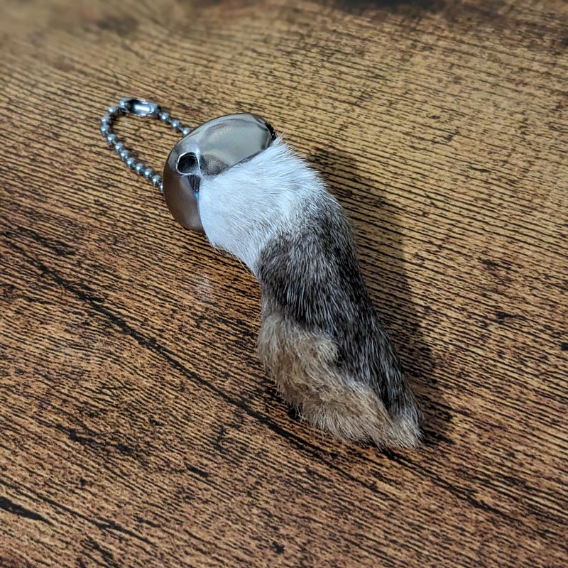 Rabbits Foot Keychain - Etsy