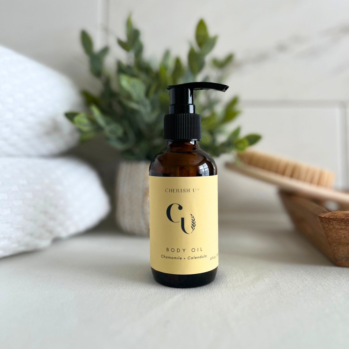 Nourishing Body Oils | Natural & Handmade | Chamomile + Calendula ...