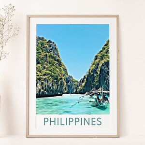 Philippines Print, Philippines Art Print, Philippines Wall Decor ...