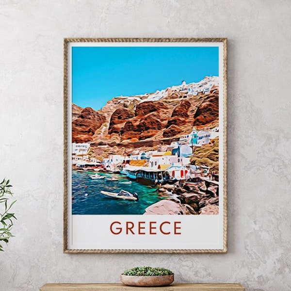 Greece Poster - Etsy