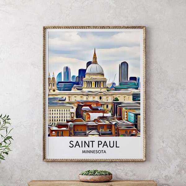Saint Paul Poster - Etsy