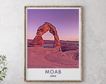 Moab Utah Painting - Etsy