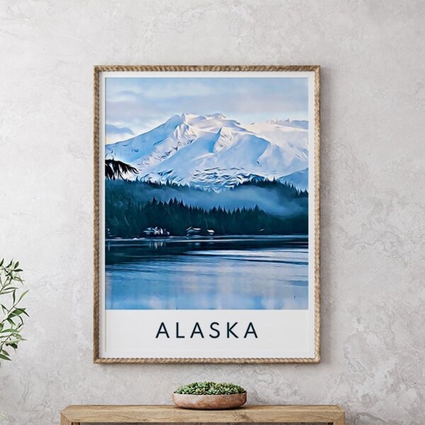 Alaska Poster - Etsy