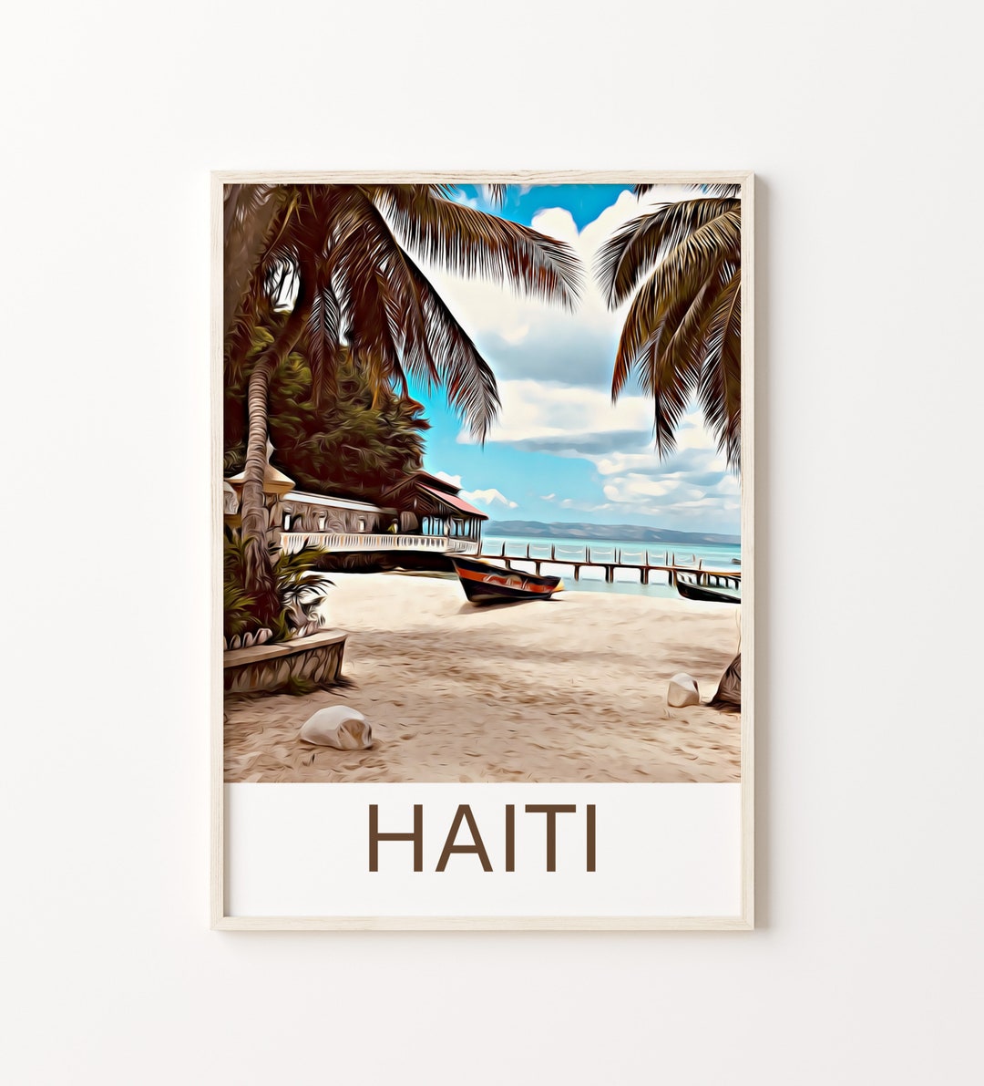 Haiti, Haiti Print, Haiti Wall Art, Haiti Poster, Haiti Wall Decor ...