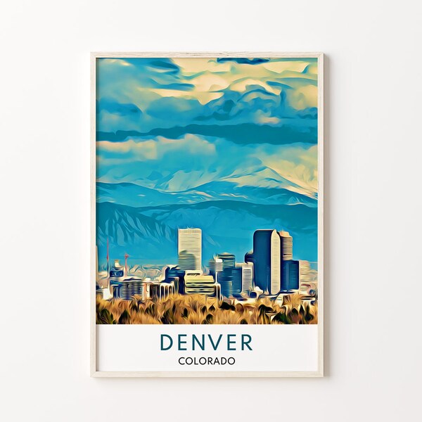 Denver Poster - Etsy