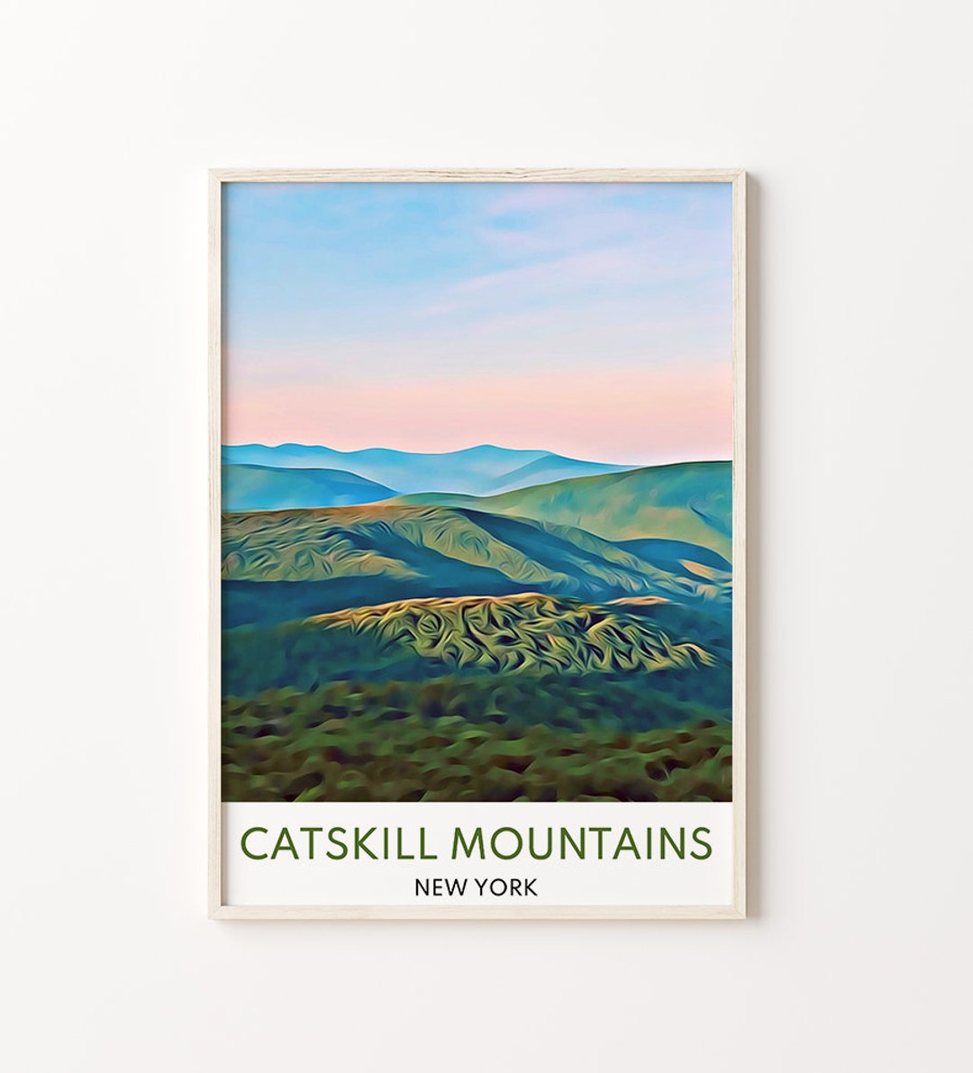 Catskill Mountains Print, Christmas Gift, Catskills Mountain Wall Art ...