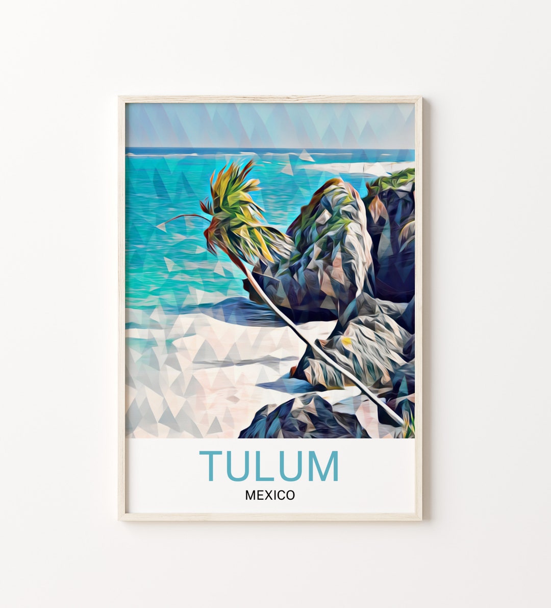 Tulum Print, Tulum Art, Tulum Wall Art, Tulum Art Print, Tulum Artwork, Tulum Poster, Tulum ...