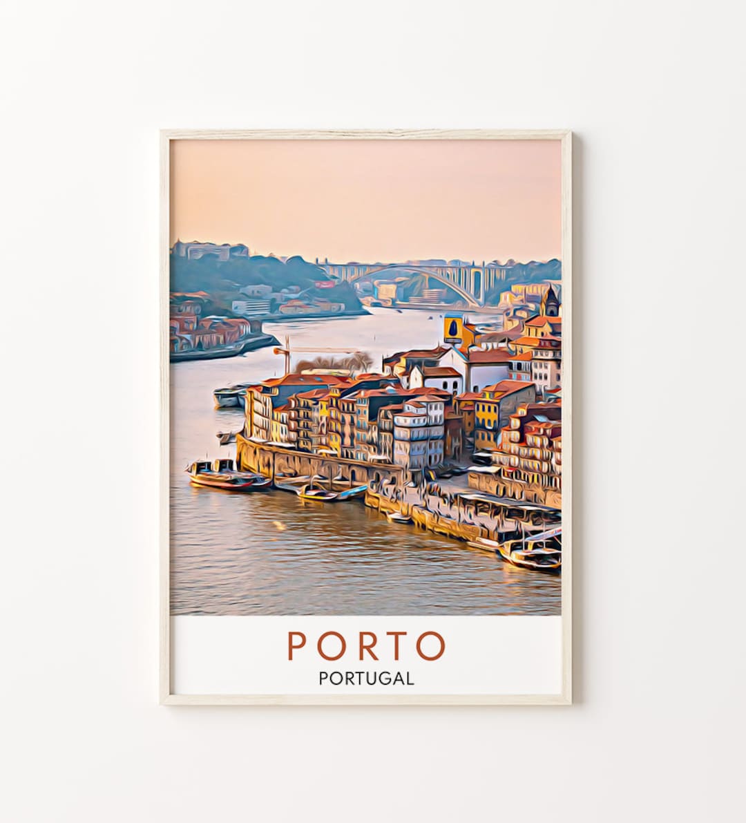 Porto Art, Porto Print, Portugal Art, Portugal Print, Porto Poster ...