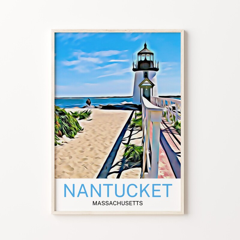 Nantucket Poster - Etsy