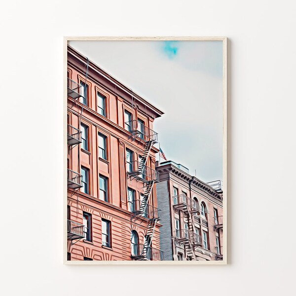 Brownstone Art - Etsy