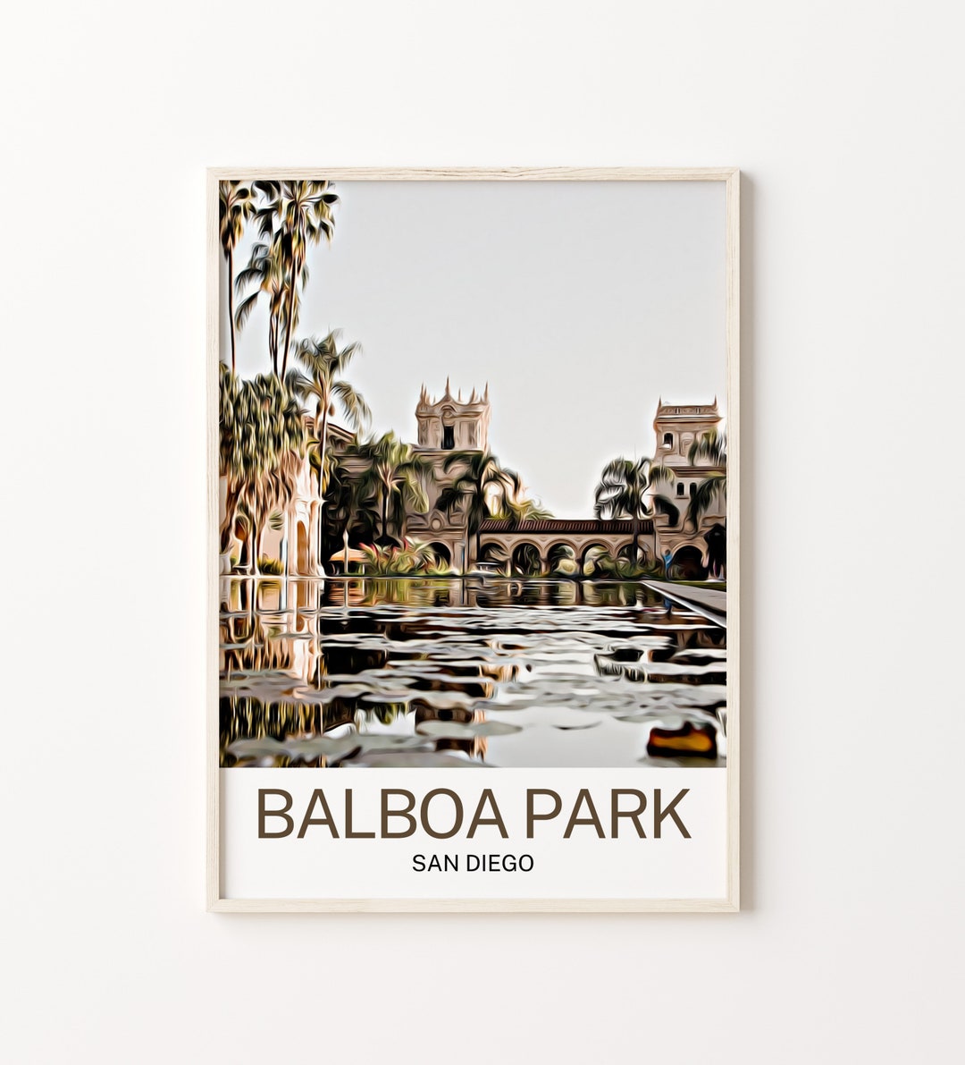 Balboa Park, Balboa Park Print, Balboa Park Wall Art, Balboa Park ...