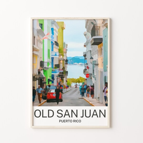 Old San Juan Poster - Etsy