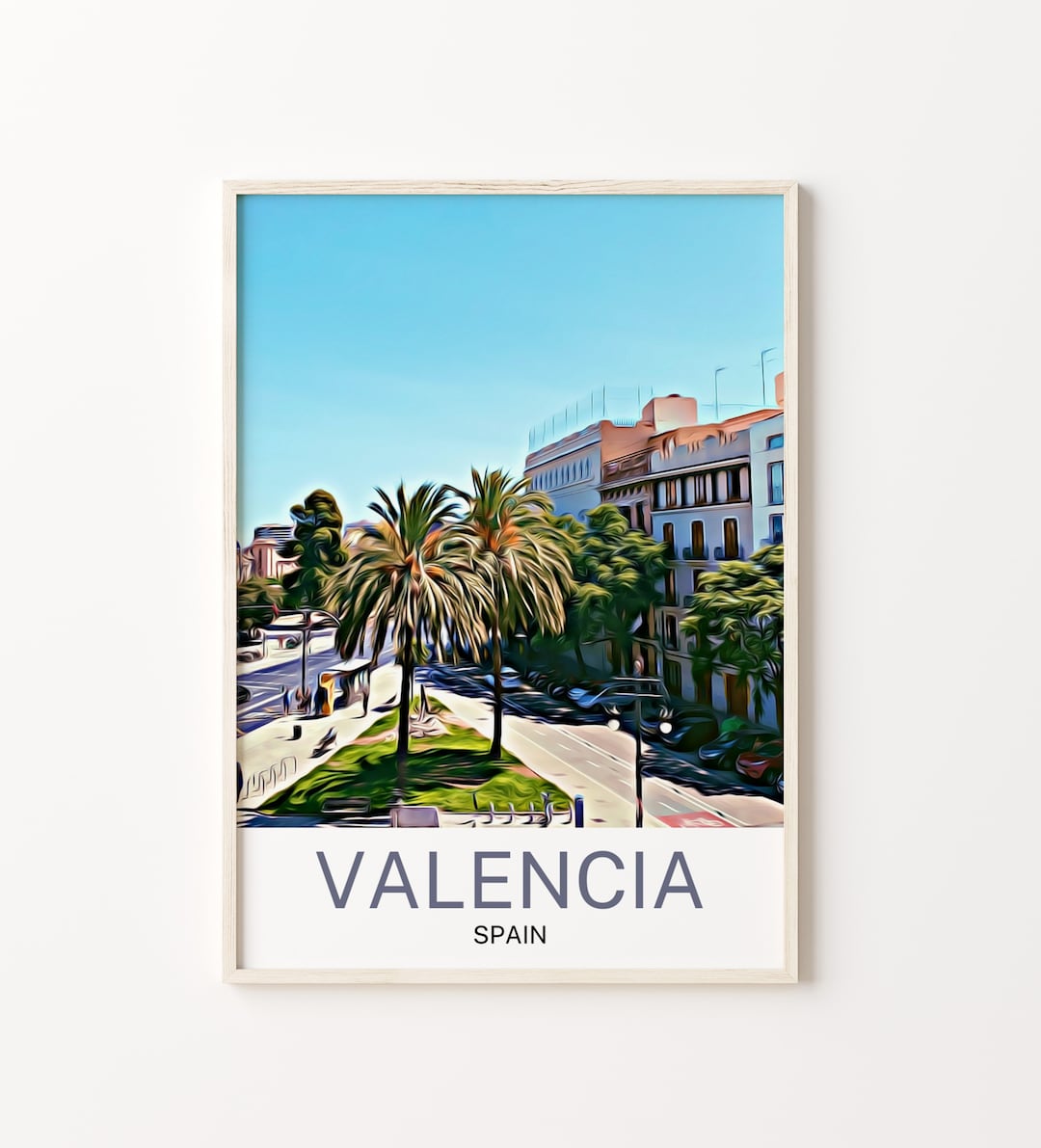 Valencia Print, Valencia Art, Valencia Wall Art, Valencia Art Print ...