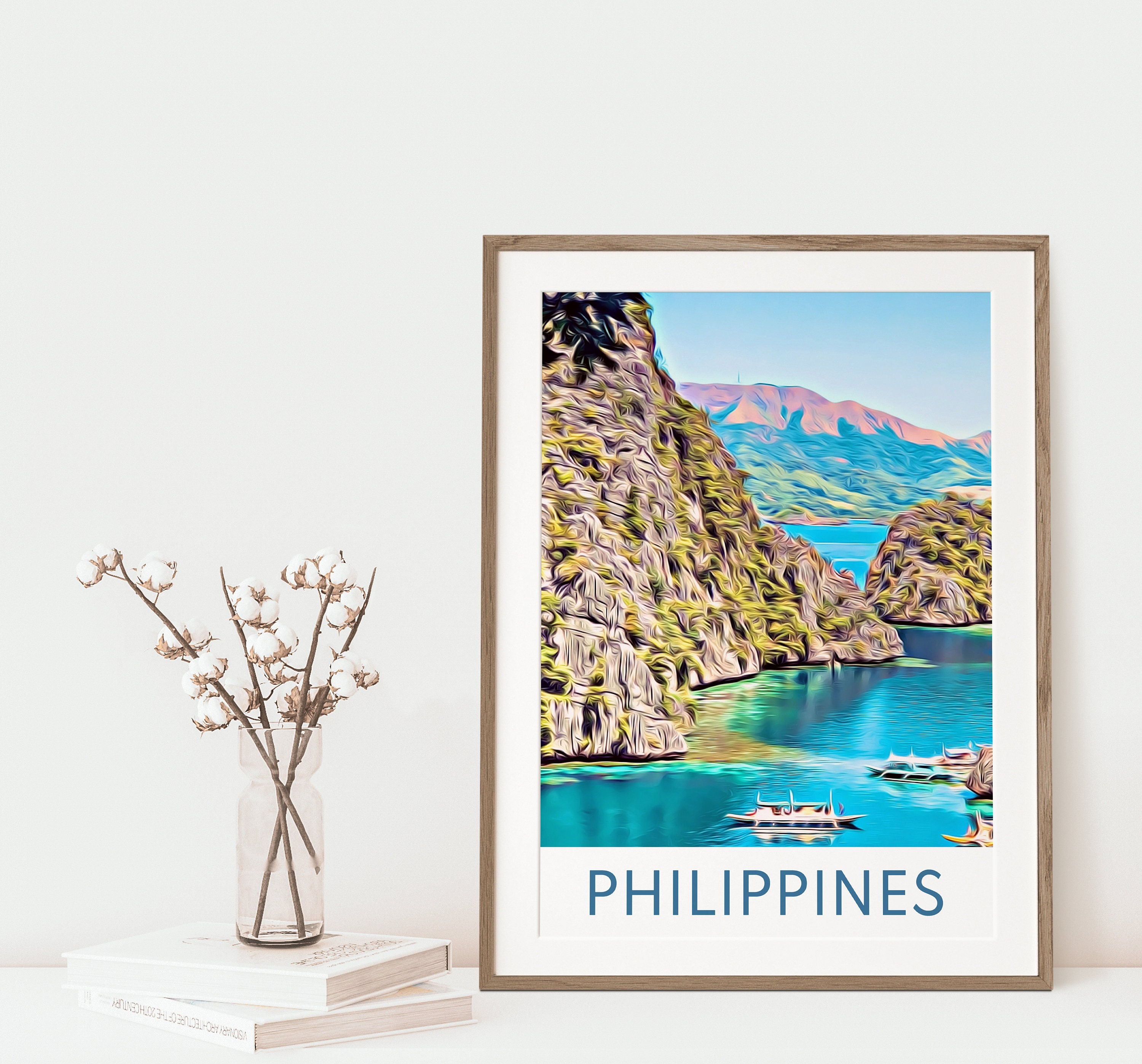 Philippines Print Philippines Wall Art Philippines Travel - Etsy