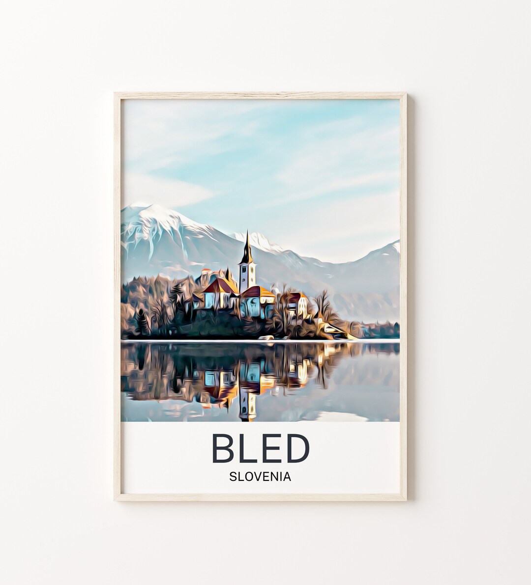 Bled Travel Print, Bled Wall Art, Bled Poster, Bled Art Print, Bled ...