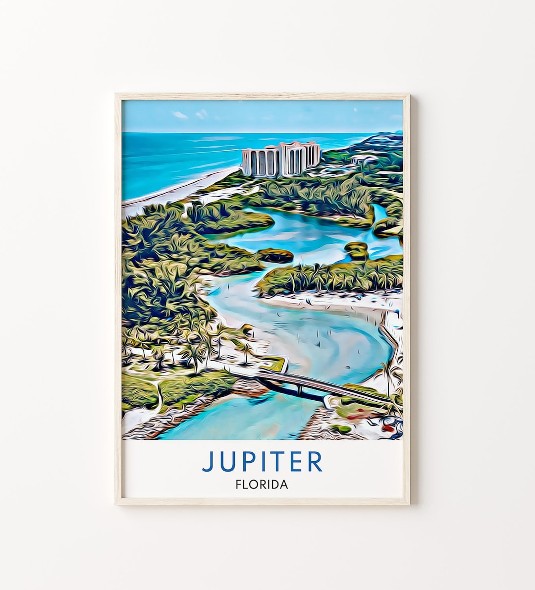 Jupiter Print, Jupiter Art, Jupiter Wall Art, Jupiter Poster, Jupiter ...
