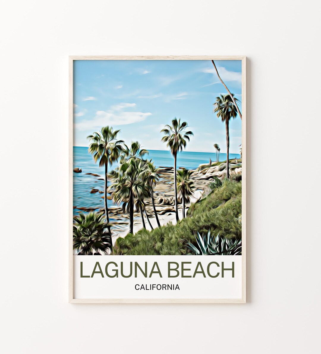 Laguna Beach Print, Laguna Beach Wall Art Print, Laguna Beach Poster ...