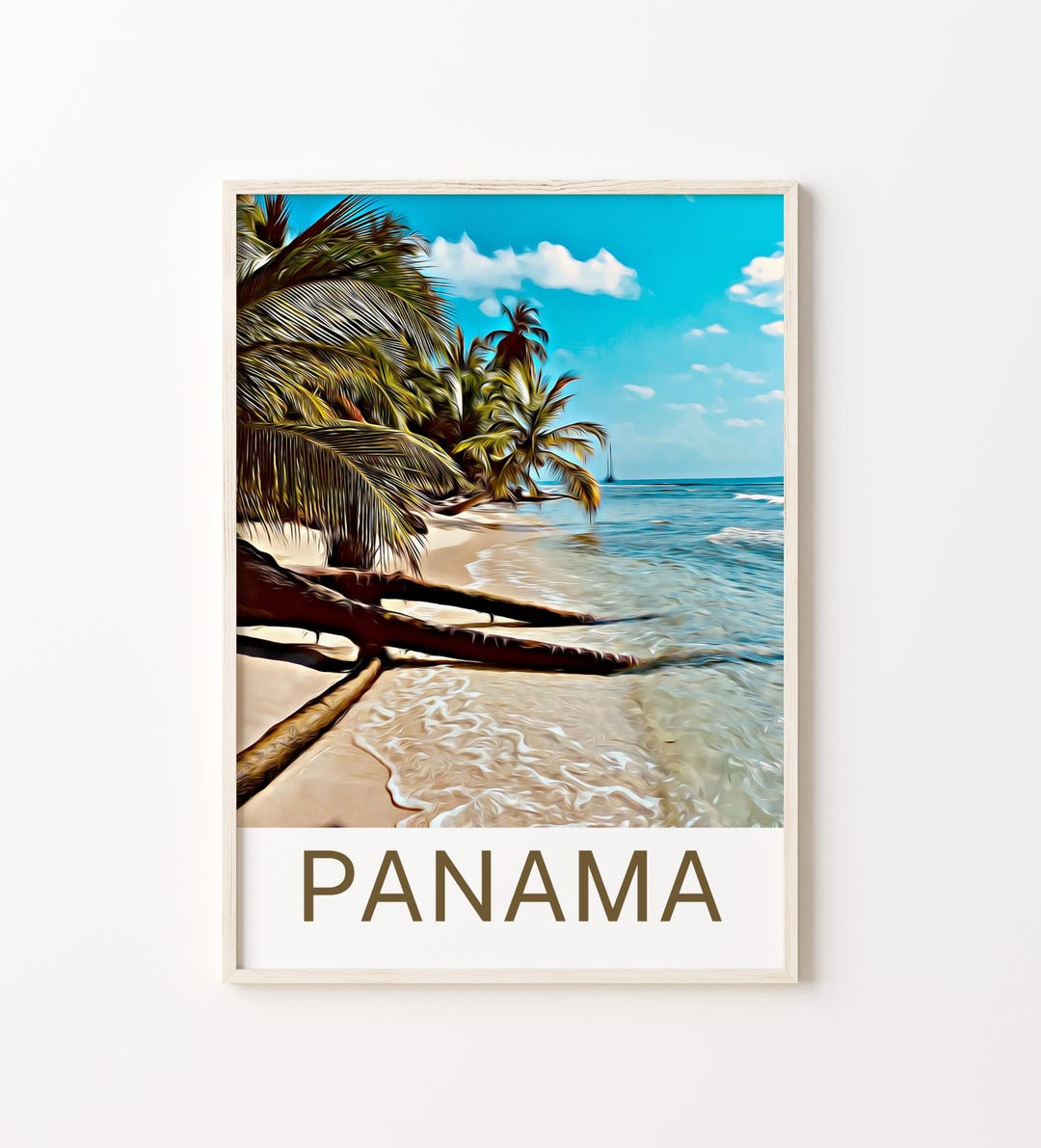 Panama, Panama Print, Panama Wall Art, Panama Poster, Panama Painting ...