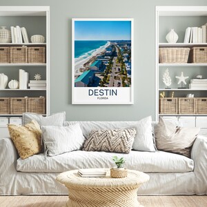 Destin Print, Destin Wall Art, Destin Poster, Destin Art Print, Destin ...
